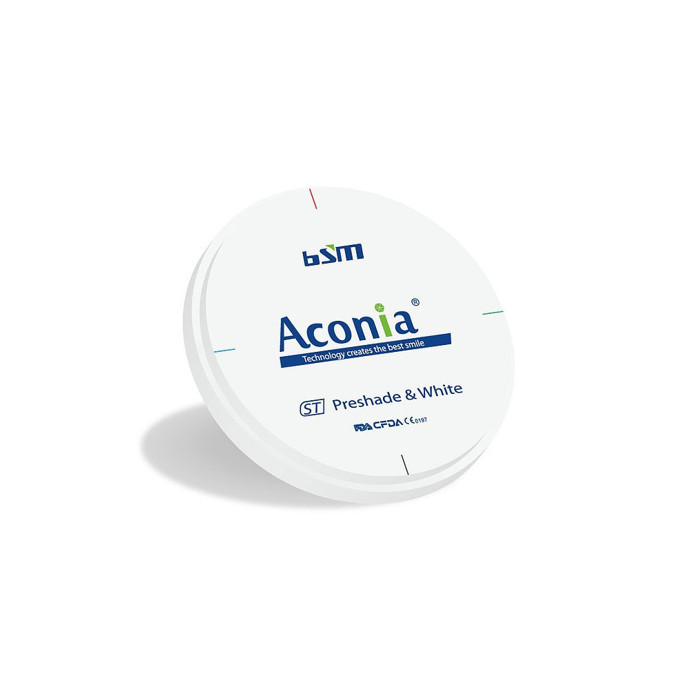 Aconia ST Preshade 98x20 mm - A1 CAD-CAM tömb